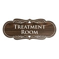 Signs ByLITA Designer Treatment Room Sign (Walnut) - Large - Walmart.com