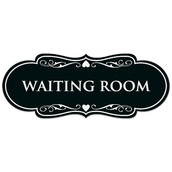 Signs ByLITA Designer Waiting Room Sign - Easy Installation | Durable ...