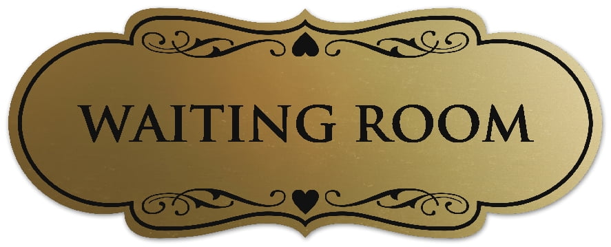 Signs ByLITA Designer Waiting Room Sign - Easy Installation | Durable ...
