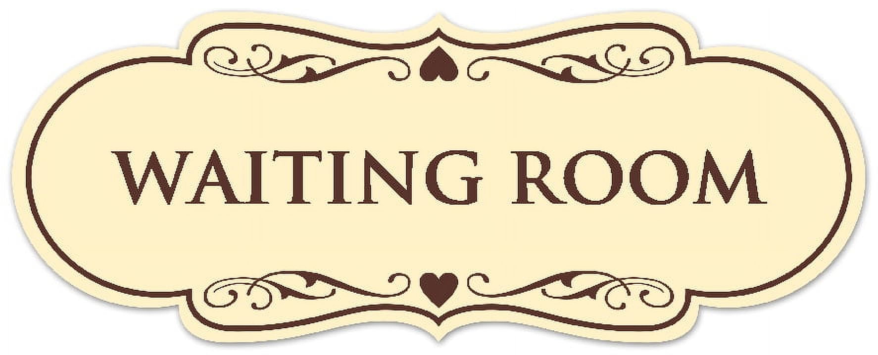 Signs ByLITA Designer Waiting Room Sign - Easy Installation | Durable ...