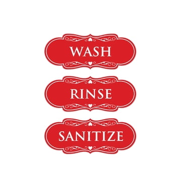 Hand Washing Signs For Kids, Hand Washing Stops The Spread, - Walmart.com