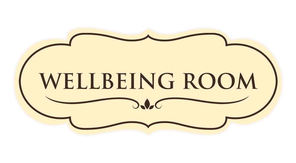 Signs ByLITA Designer Wellbeing Room Elegant Design Clear Messaging ...