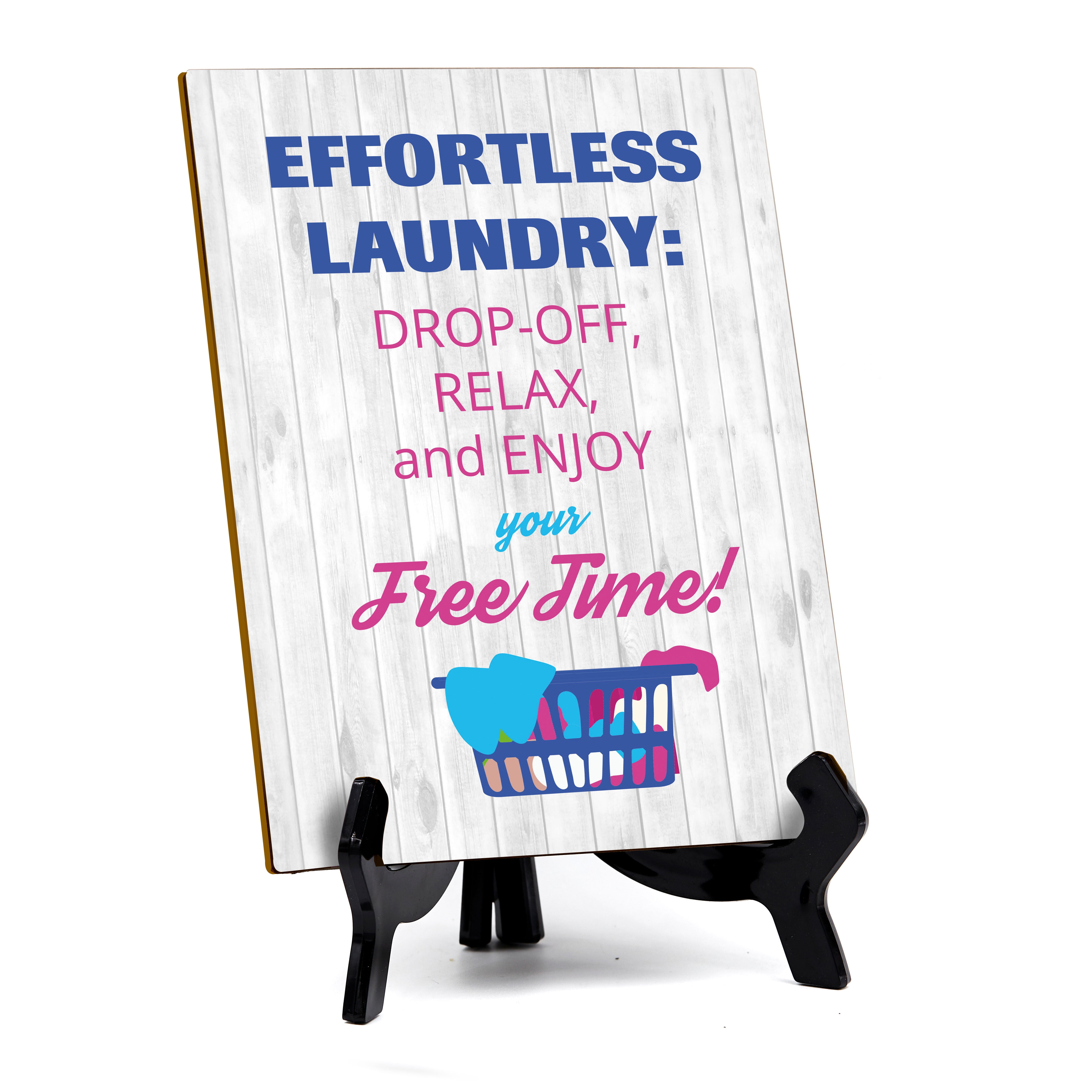 Signs ByLITA Effortless Laundry: Drop-off, Relax, and Enjoy Your Free ...