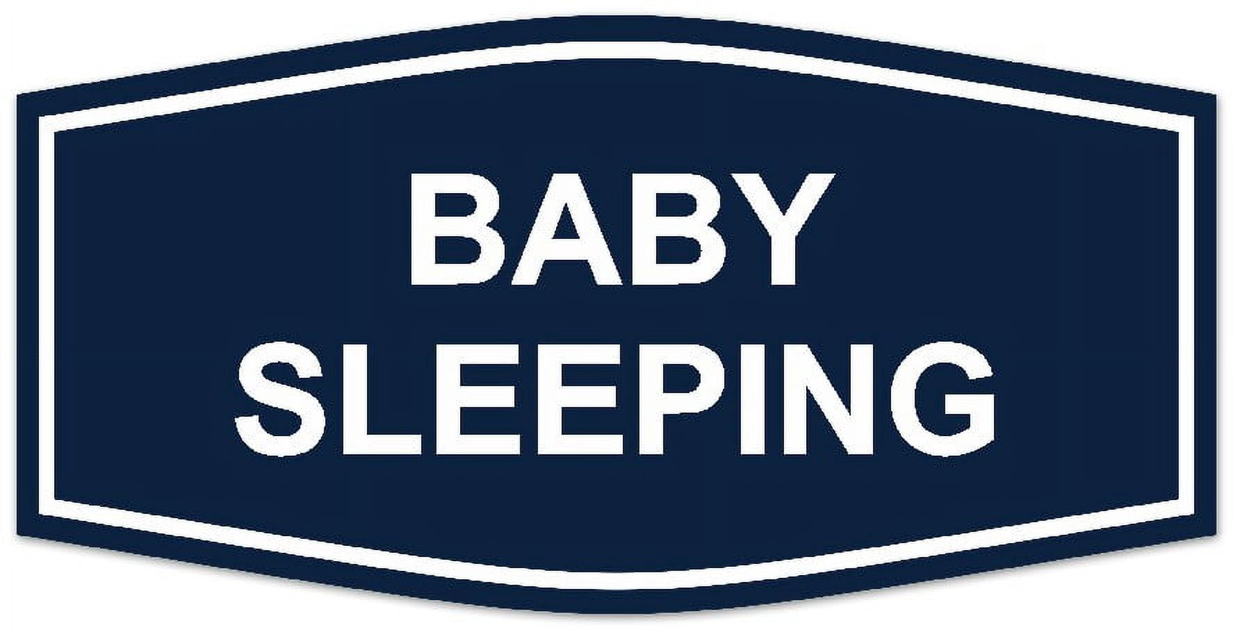 Signs ByLITA Fancy Baby Sleeping Sign - Laser-Engraved Lettering ...