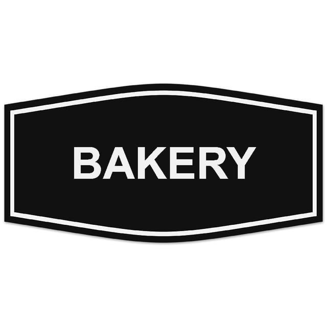 Signs ByLITA Fancy Bakery Sign - Laser-Engraved Lettering | Durable ABS ...