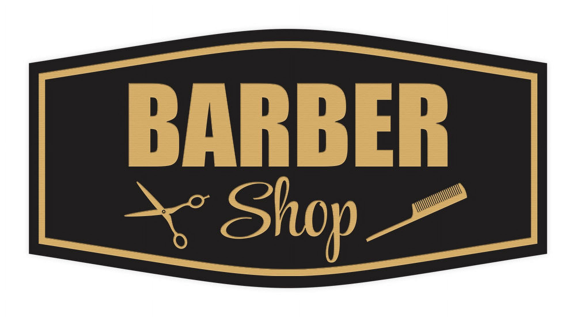 Signs ByLITA Fancy Barber Shop Easy Installation | Durable Construction ...