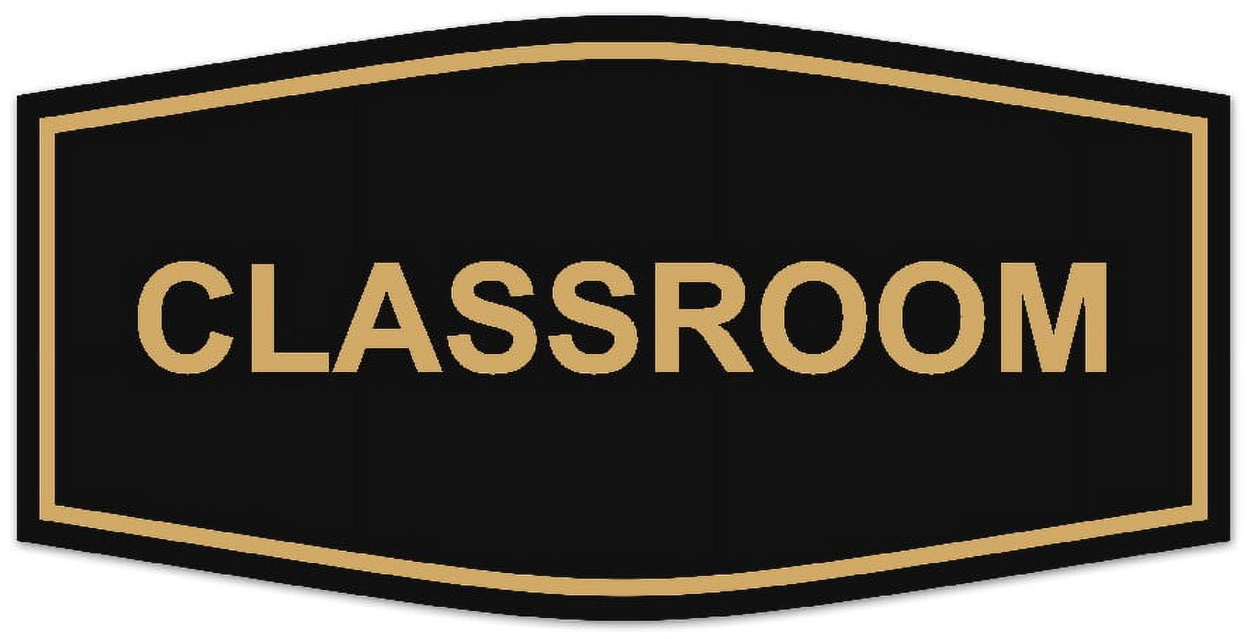 Signs ByLITA Fancy Classroom Sign - Laser-Engraved Lettering | Durable ...
