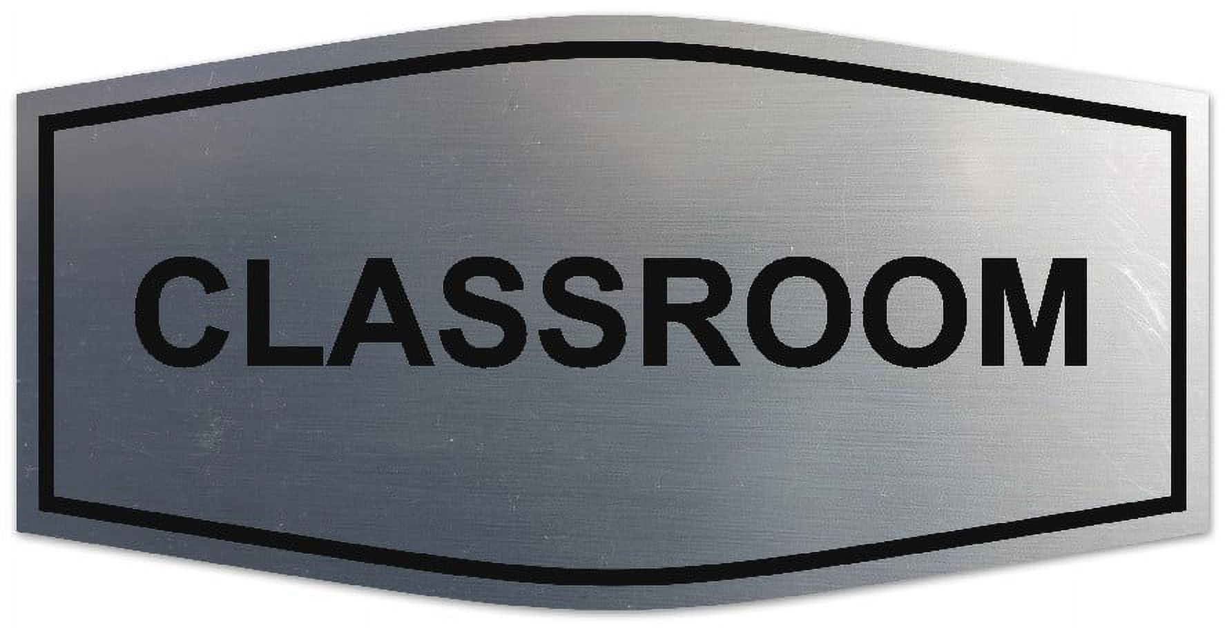 Signs ByLITA Fancy Classroom Sign - Laser-Engraved Lettering | Durable ...