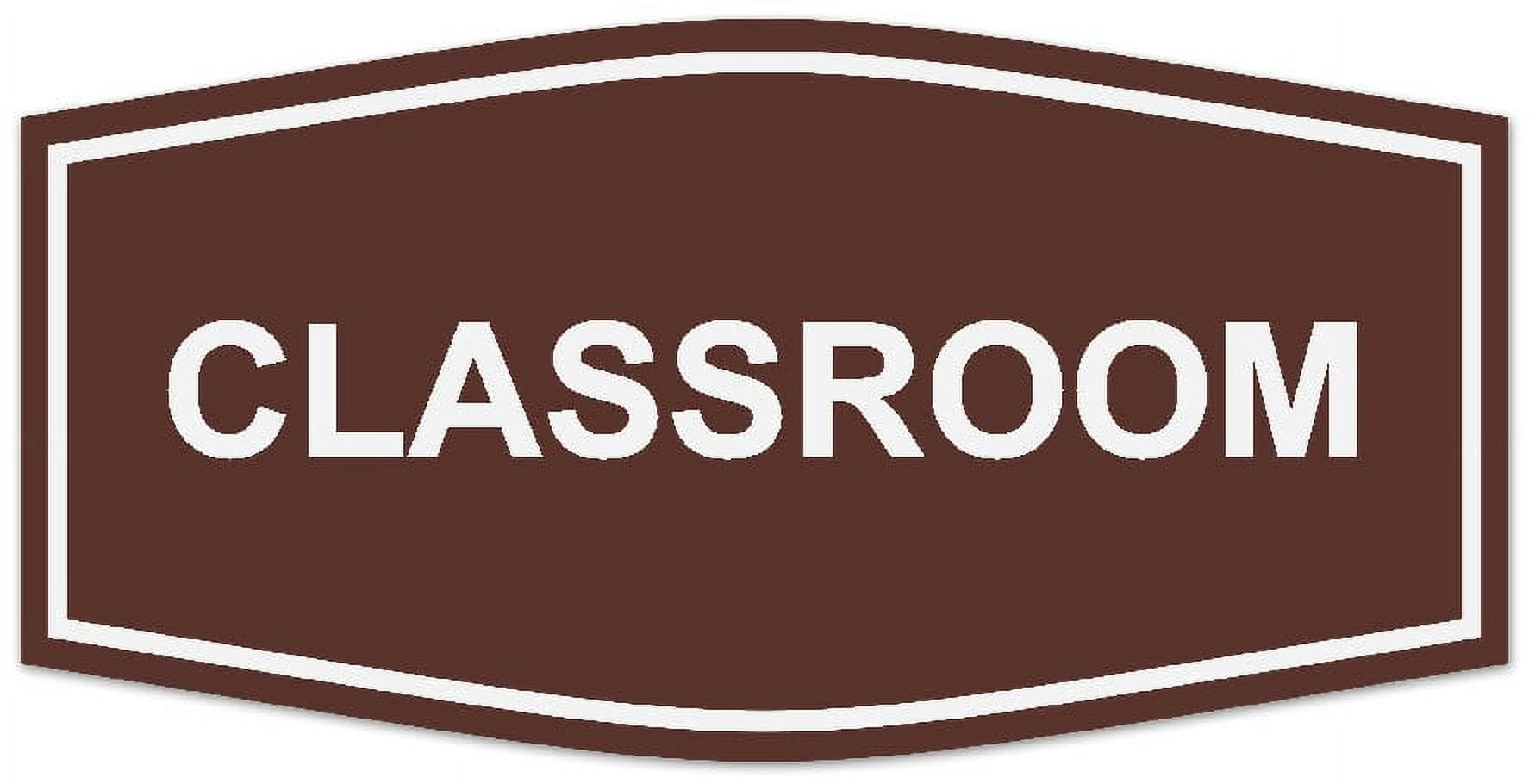 Signs ByLITA Fancy Classroom Sign - Laser-Engraved Lettering | Durable ...