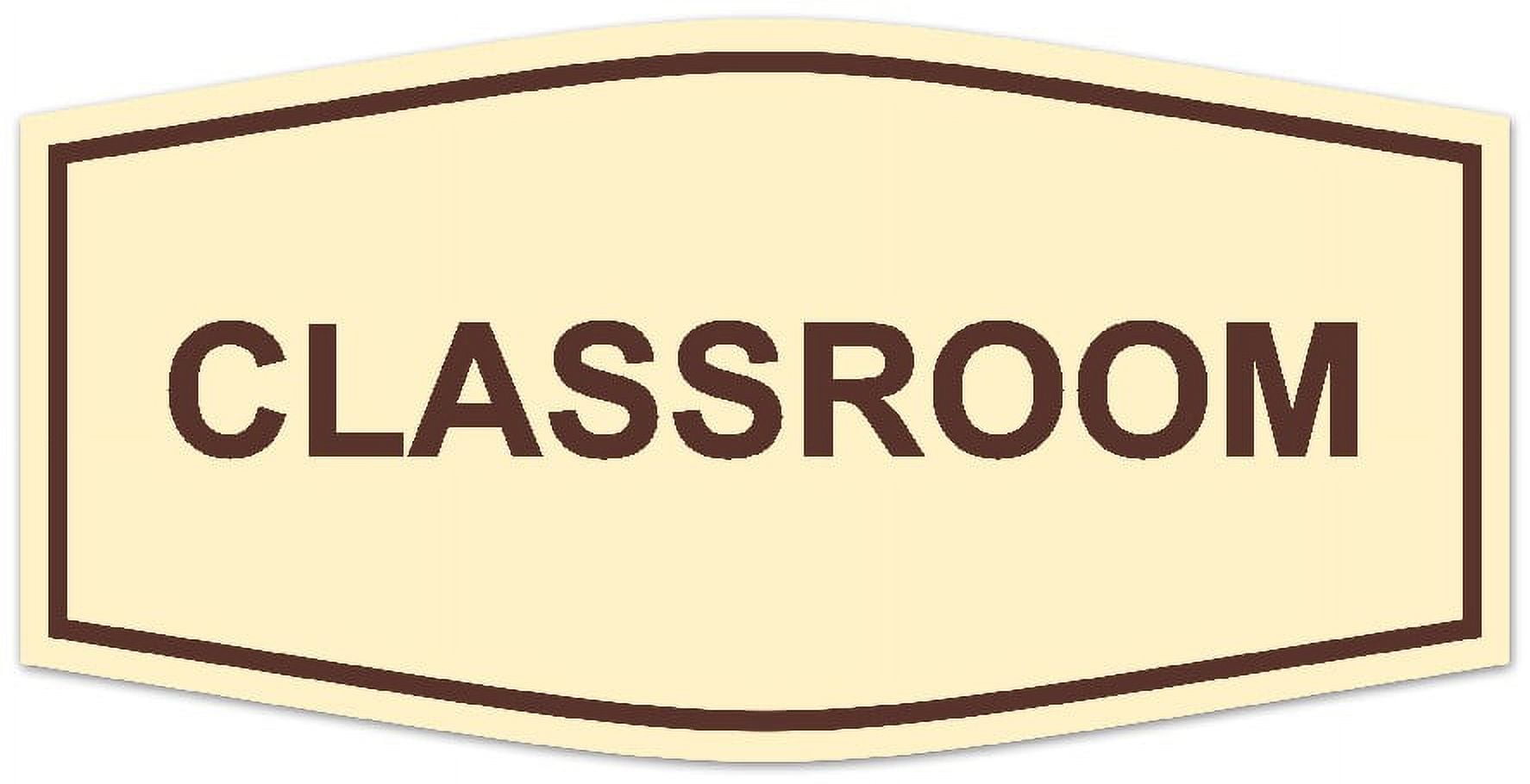 Signs ByLITA Fancy Classroom Sign - Laser-Engraved Lettering | Durable ...