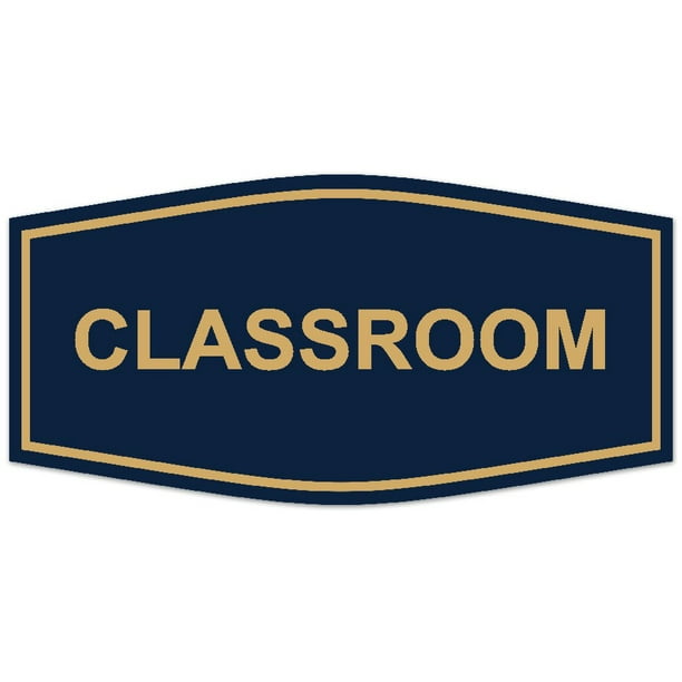 Signs ByLITA Fancy Classroom Sign - Laser-Engraved Lettering | Durable ...