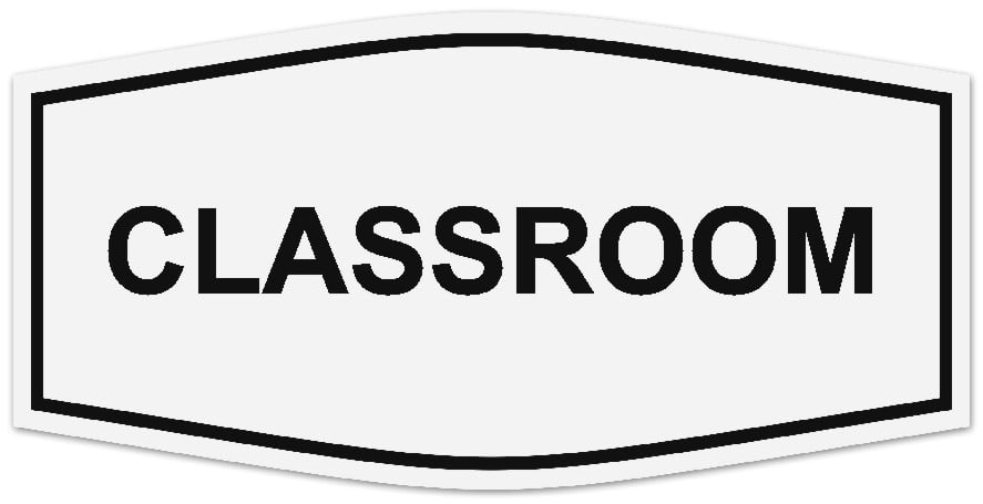 Signs ByLITA Fancy Classroom Sign - Laser-Engraved Lettering | Durable ...