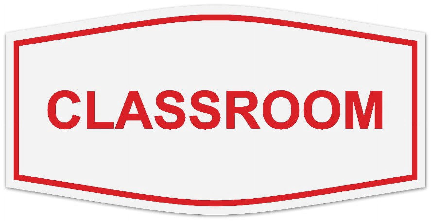 Signs ByLITA Fancy Classroom Sign - Laser-Engraved Lettering | Durable ...