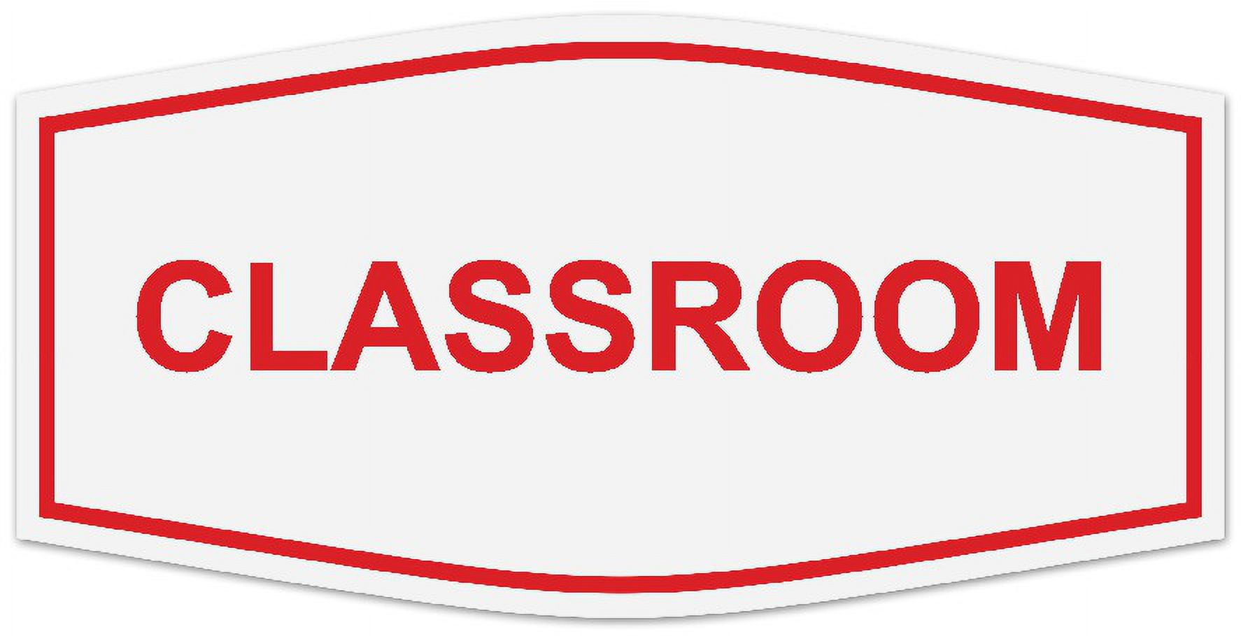 Signs ByLITA Fancy Classroom Sign - Laser-Engraved Lettering | Durable ...