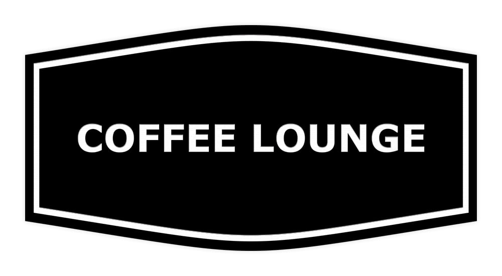 Signs ByLITA Fancy Coffee Lounge Sign (Black) - Large - Walmart ...