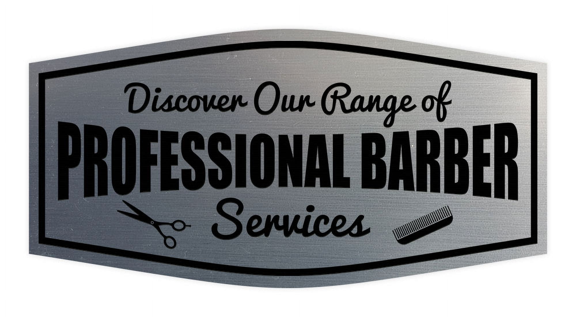 Signs ByLITA Fancy Discover Our Range of Professional Barber Services ...