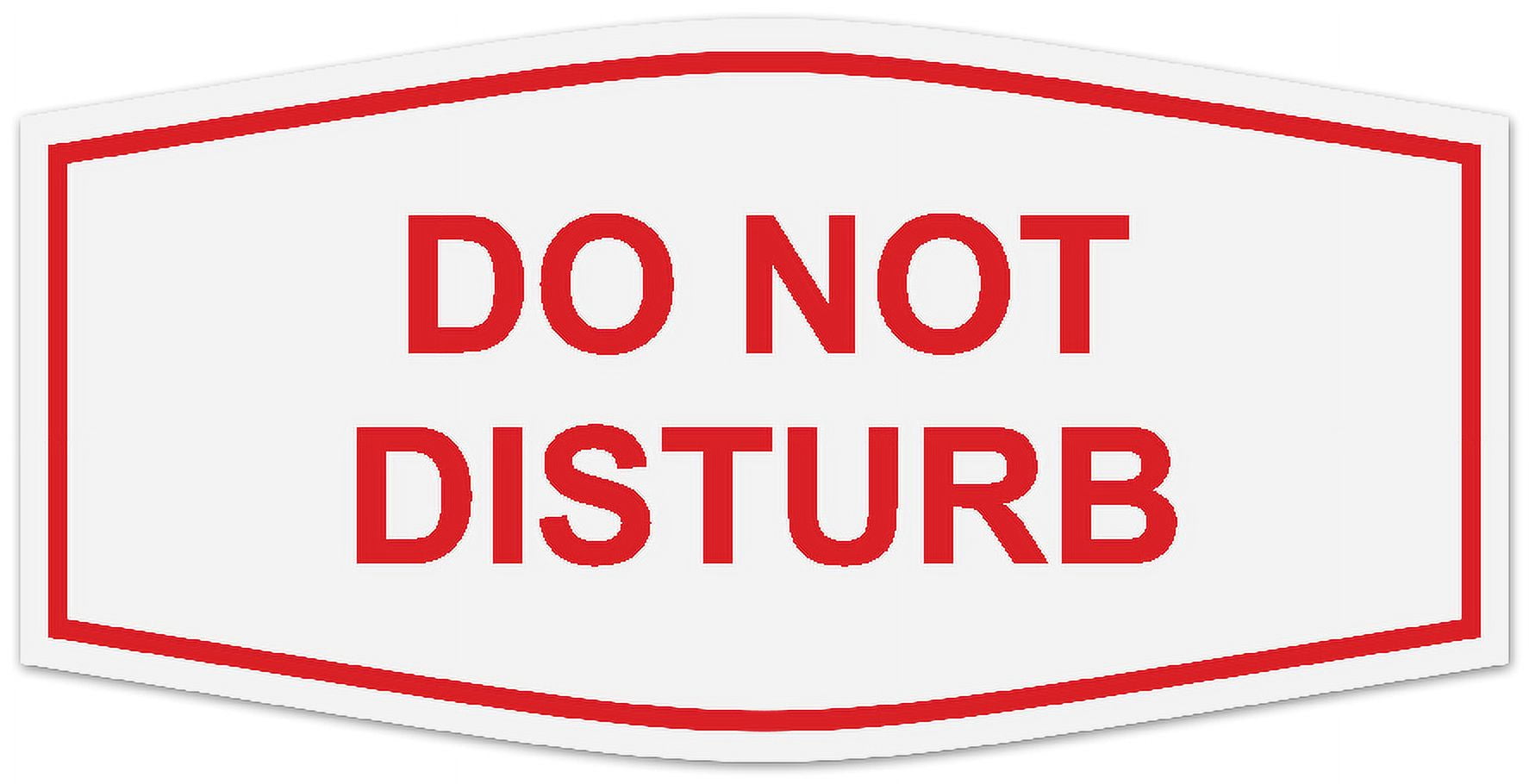Signs ByLITA Fancy Do Not Disturb Sign - Laser-Engraved Lettering ...