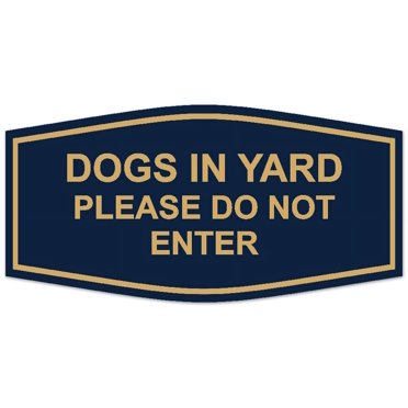 Signs ByLITA Fancy Main Entrance Sign - Laser-Engraved Lettering ...