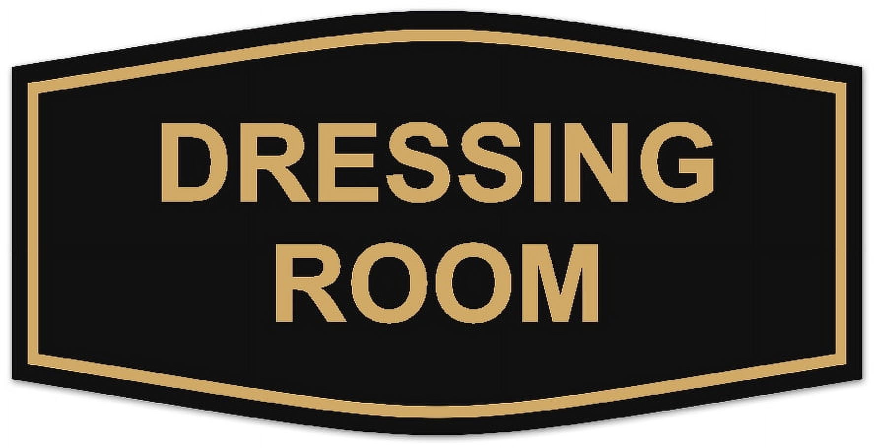 Signs ByLITA Fancy Dressing Room Sign - Laser-Engraved Lettering ...
