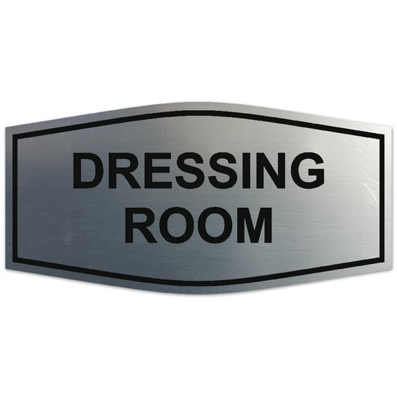 Signs ByLITA Fancy Dressing Room Sign - Laser-Engraved Lettering ...