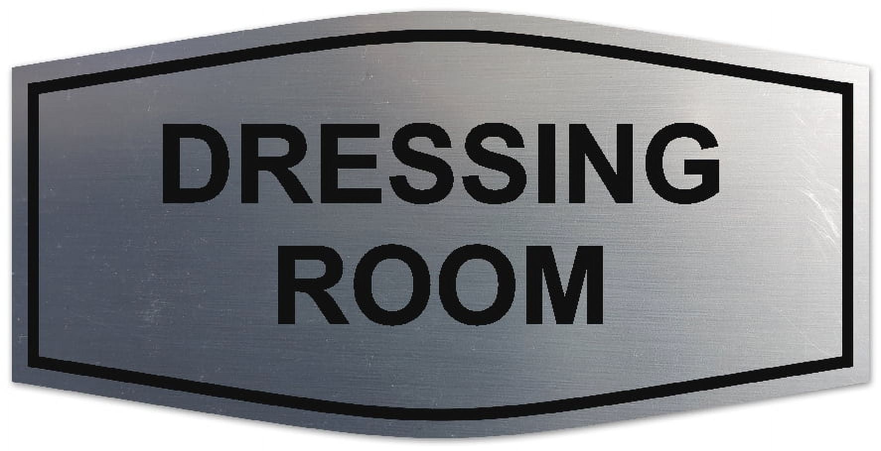 Signs ByLITA Fancy Dressing Room Sign - Laser-Engraved Lettering ...