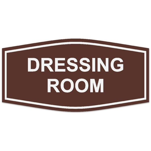 Signs ByLITA Fancy Dressing Room Sign - Laser-Engraved Lettering ...