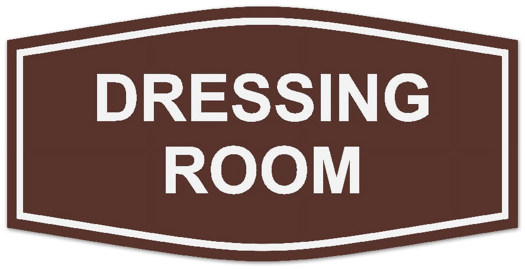Signs ByLITA Fancy Dressing Room Sign - Laser-Engraved Lettering ...