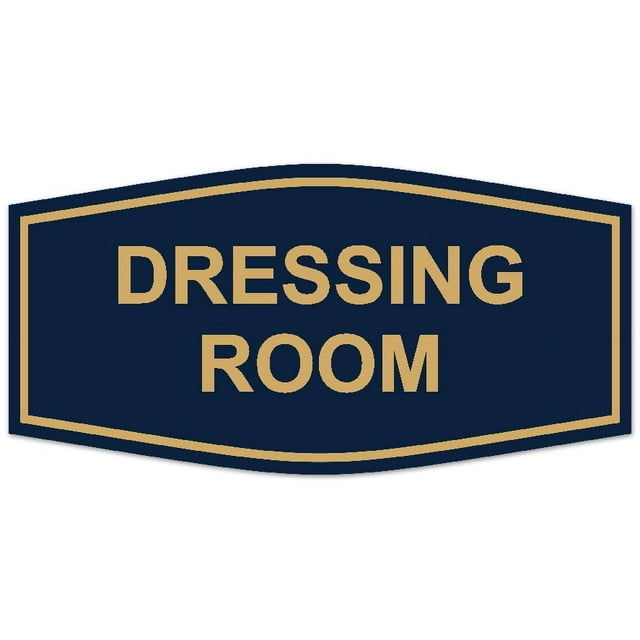 Signs ByLITA Fancy Dressing Room Sign - Laser-Engraved Lettering ...