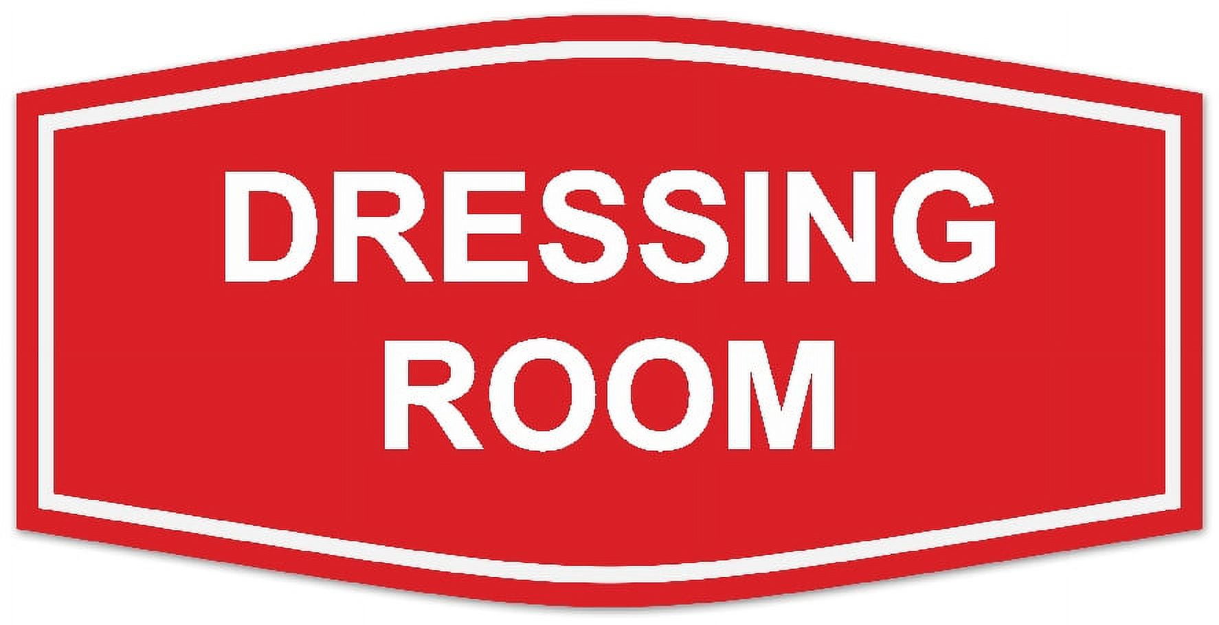 Signs ByLITA Fancy Dressing Room Sign - Laser-Engraved Lettering ...