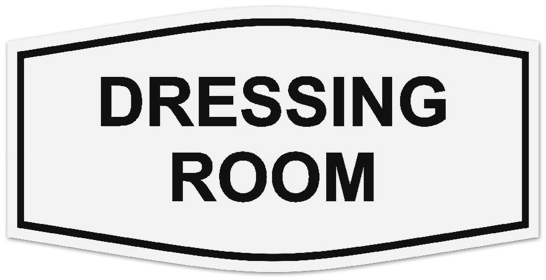 Signs ByLITA Fancy Dressing Room Sign - Laser-Engraved Lettering ...