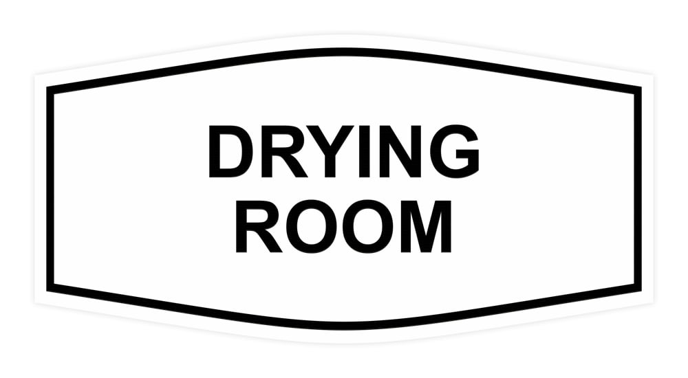 Signs ByLITA Fancy Drying Room Sign (White) - Large - Walmart.com