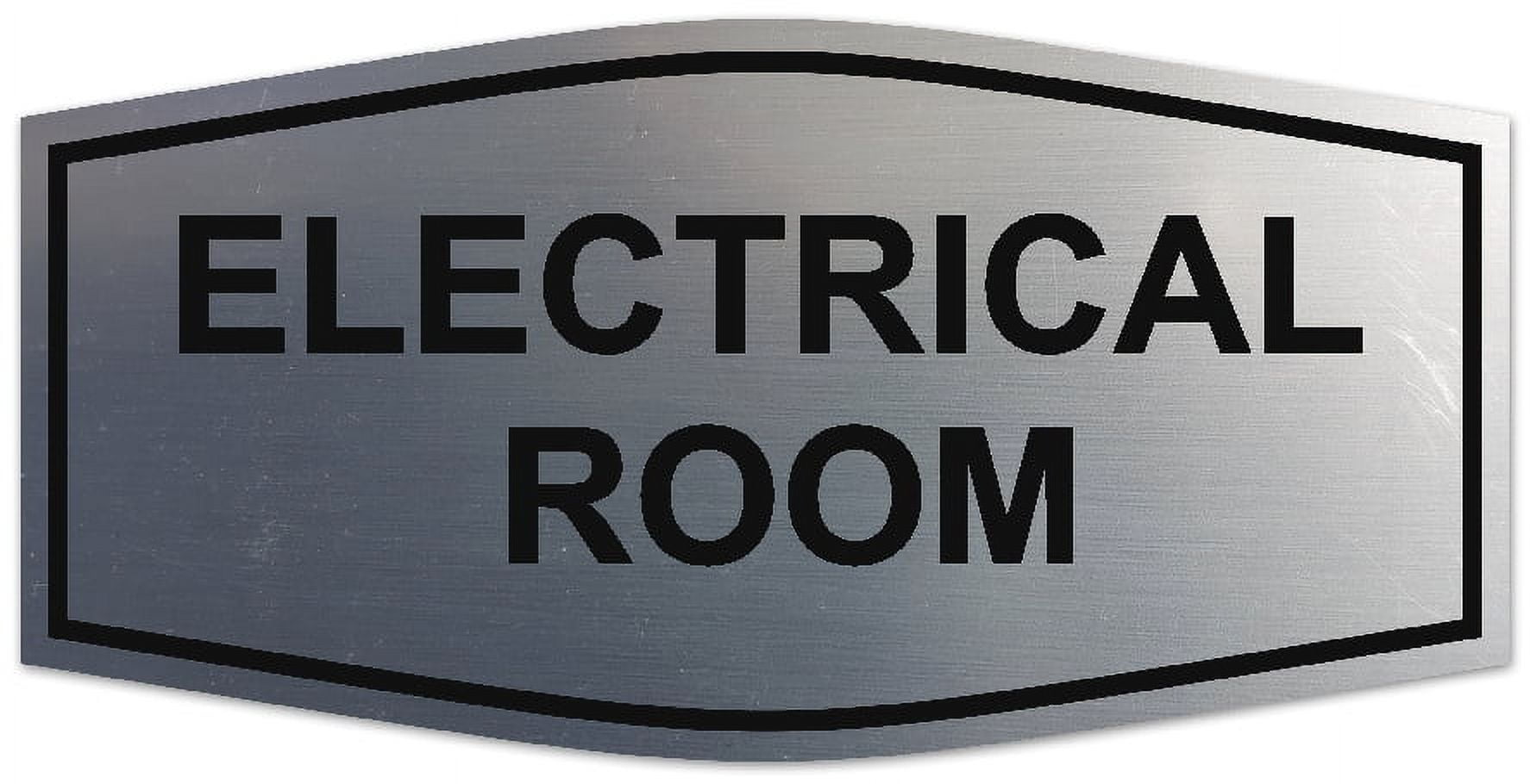 Signs ByLITA Fancy Electrical Room Authorized Personnel Only Sign ...