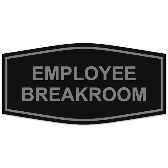 Signs ByLITA Fancy Employee Breakroom Sign - Laser-Engraved Lettering ...