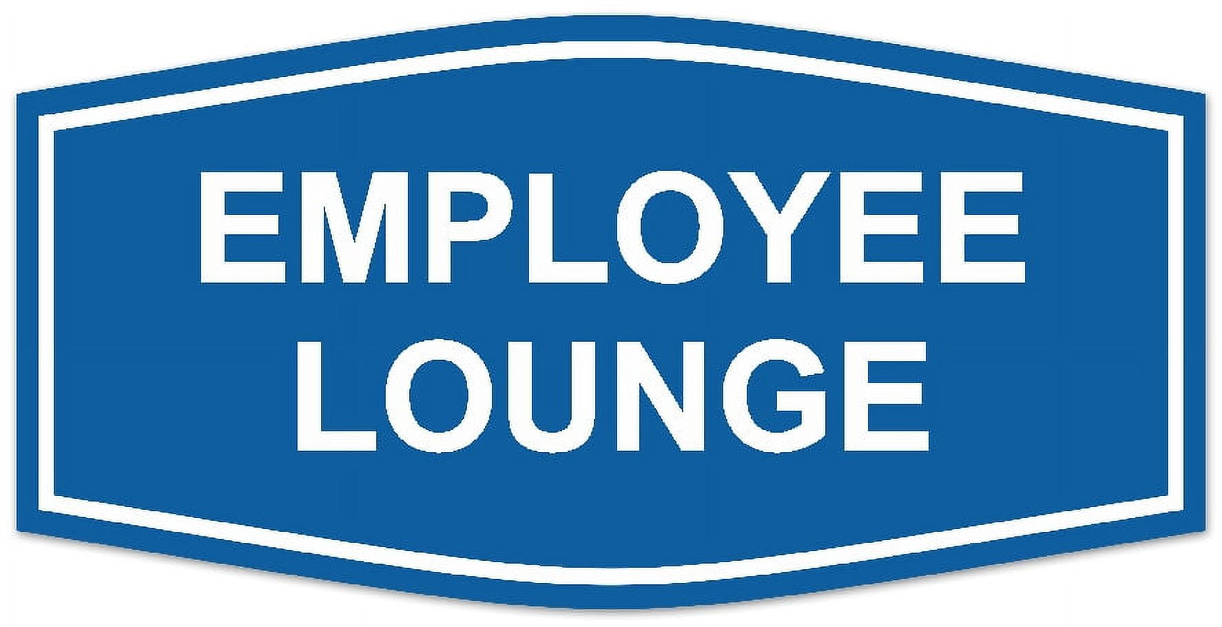 Signs ByLITA Fancy Employee Lounge Sign - Laser-Engraved Lettering ...