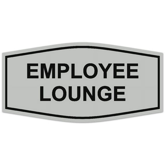 Signs ByLITA Fancy Employee Lounge Sign - Laser-Engraved Lettering ...
