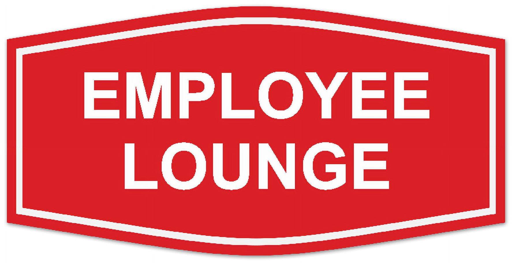 Signs ByLITA Fancy Employee Lounge Sign - Laser-Engraved Lettering ...