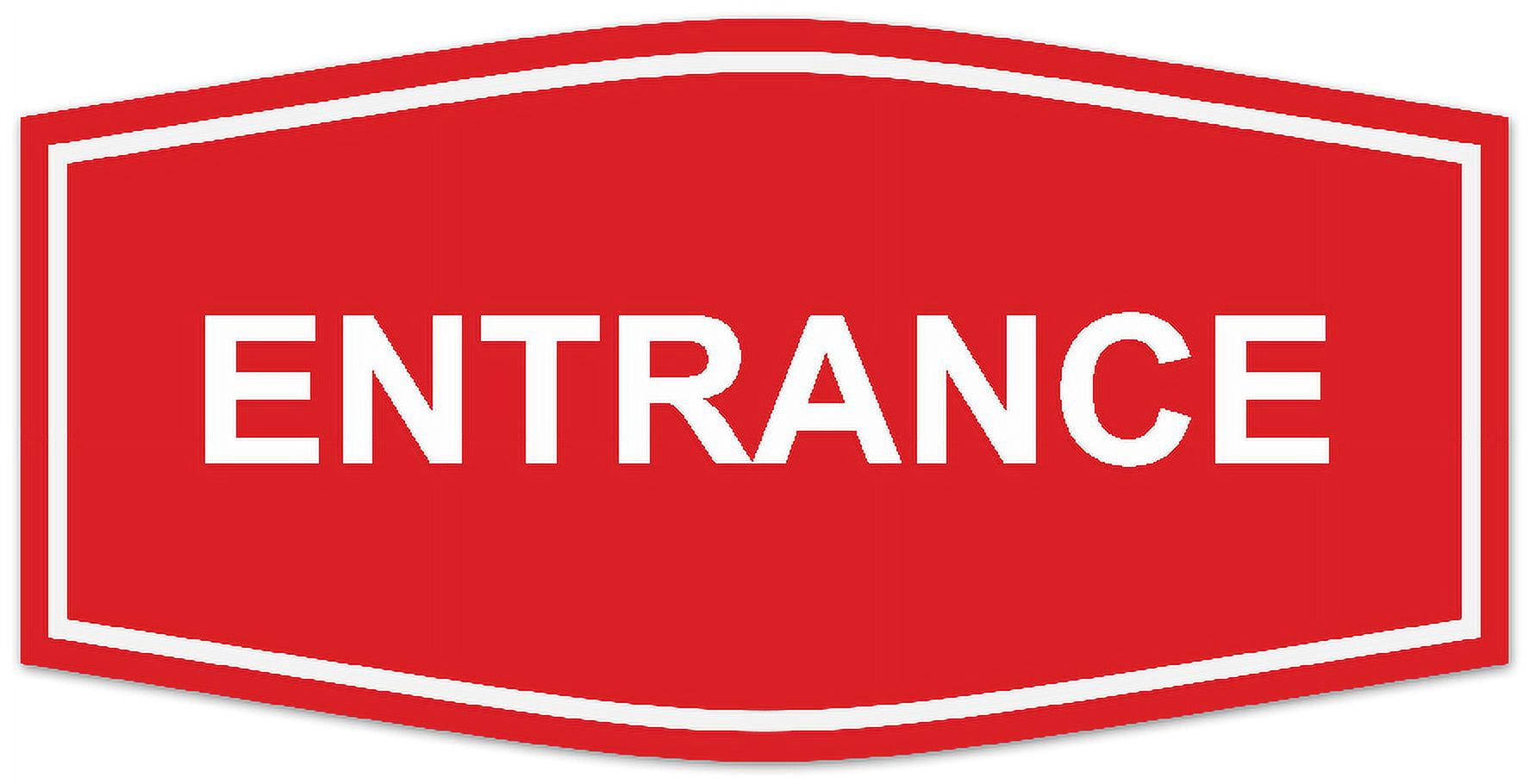Signs ByLITA Fancy Entrance Sign - Laser-Engraved Lettering | Durable ...