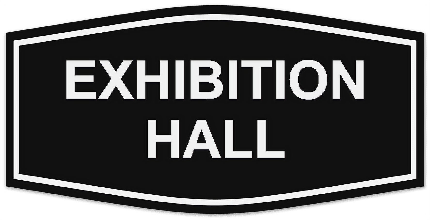 Signs ByLITA Fancy Exhibition Hall Sign - Laser-Engraved Lettering ...