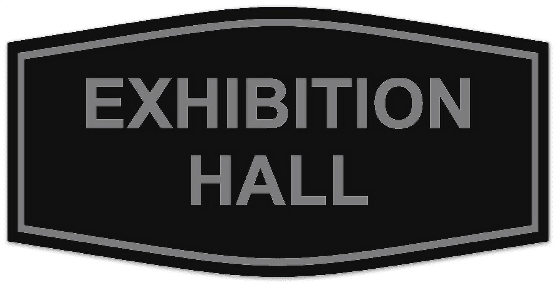 Signs ByLITA Fancy Exhibition Hall Sign - Laser-Engraved Lettering ...