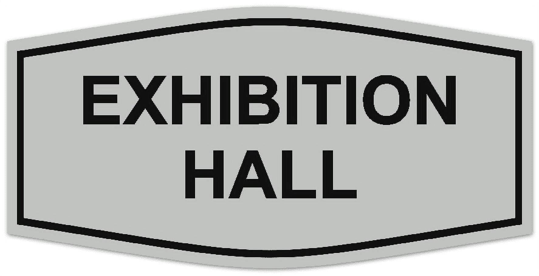 Signs ByLITA Fancy Exhibition Hall Sign - Laser-Engraved Lettering ...