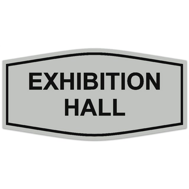 Signs ByLITA Fancy Exhibition Hall Sign - Laser-Engraved Lettering ...