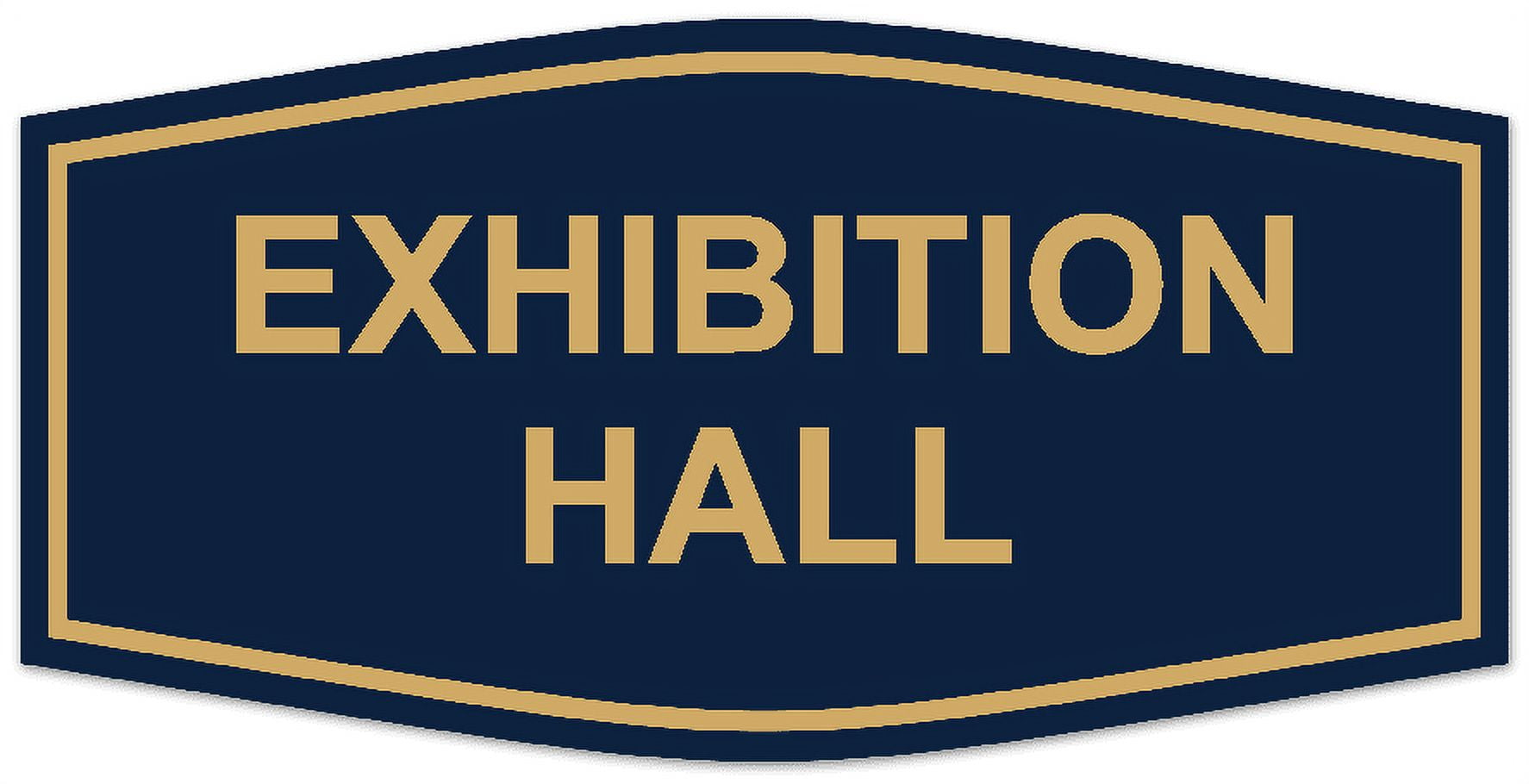 Signs ByLITA Fancy Exhibition Hall Sign - Laser-Engraved Lettering ...