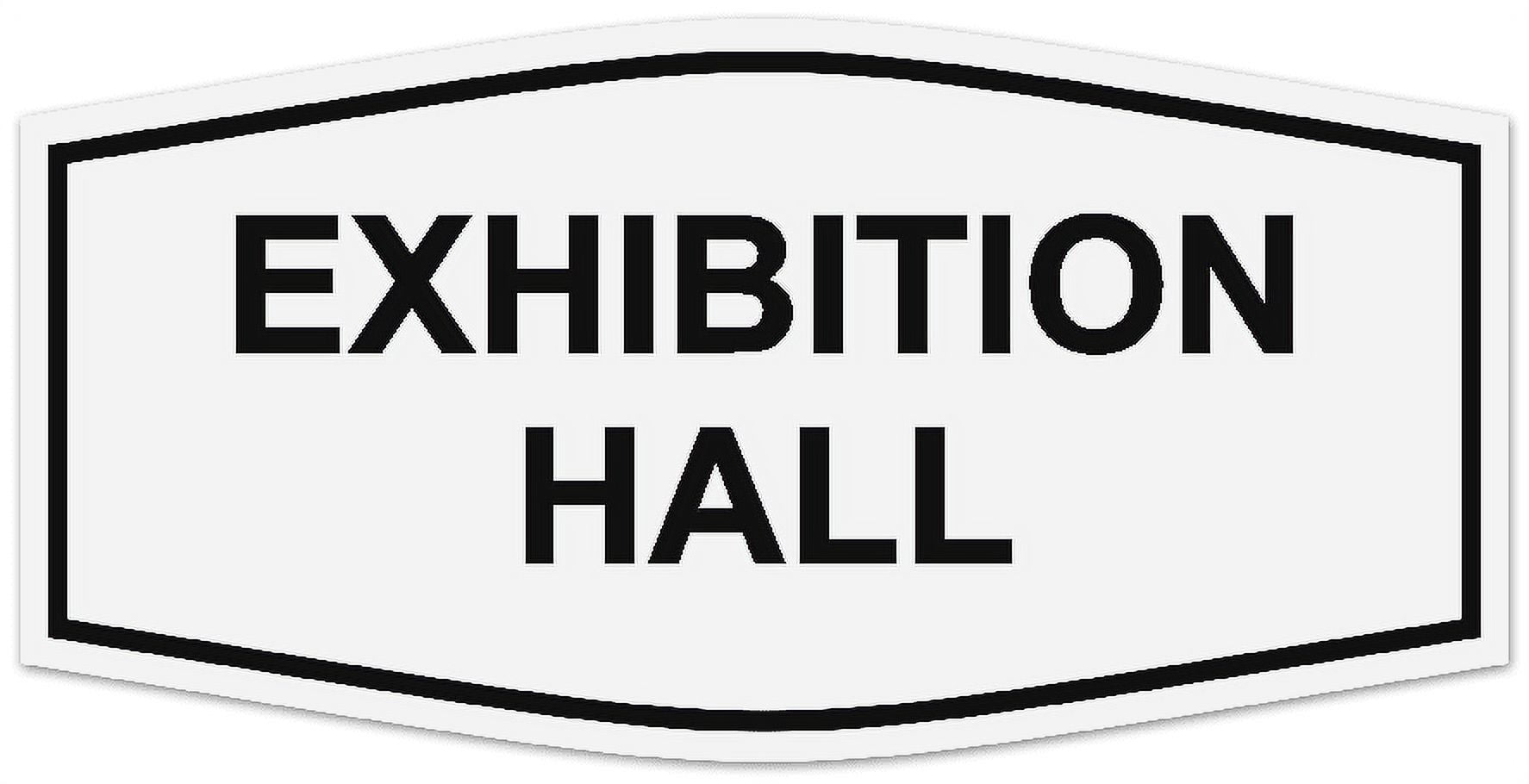 Signs ByLITA Fancy Exhibition Hall Sign - Laser-Engraved Lettering ...