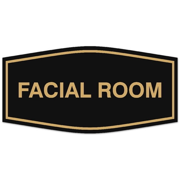 Signs ByLITA Fancy Facial room Sign - Laser-Engraved Lettering ...