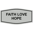 Signs ByLITA Fancy Faith Love Hope Sign - Laser-Engraved Lettering ...