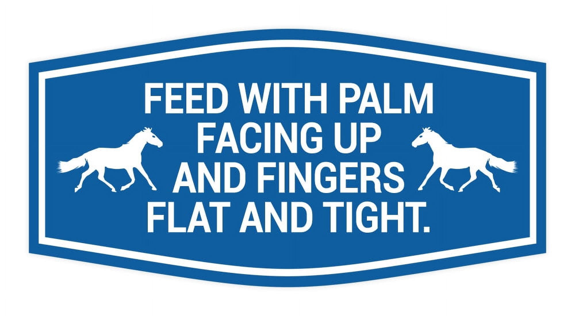 Signs ByLITA Fancy Feed With Palm Facing Up and Fingers Flat and Tight ...