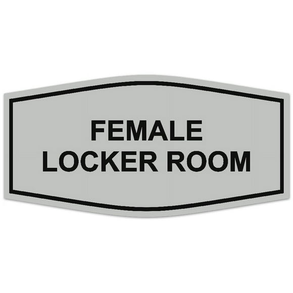 Womens Locker Room Sign