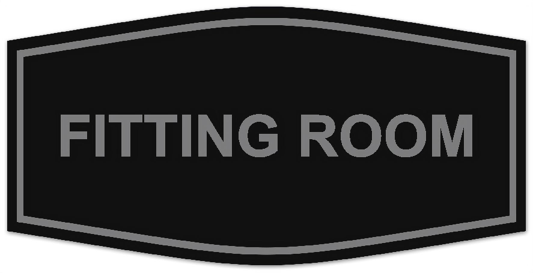 Signs ByLITA Fancy Fitting Room Sign - Laser-Engraved Lettering ...