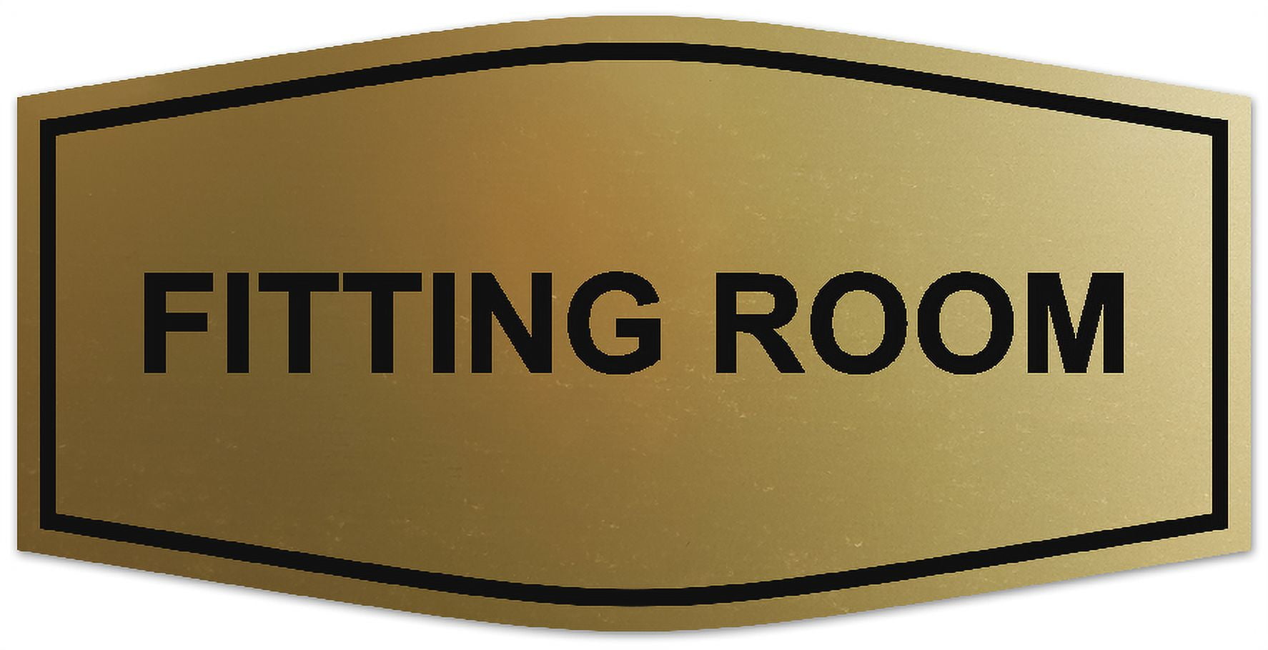 Signs ByLITA Fancy Fitting Room Sign - Laser-Engraved Lettering ...