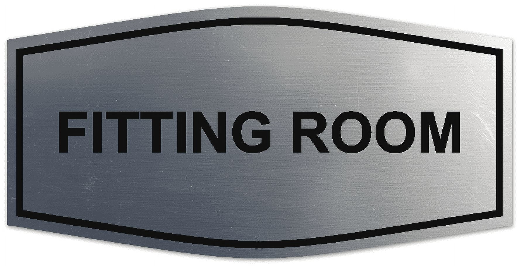Signs ByLITA Fancy Fitting Room Sign - Laser-Engraved Lettering ...